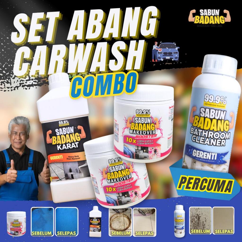 SABUN BADANG CARWASH PROMO SET | Shopee Malaysia