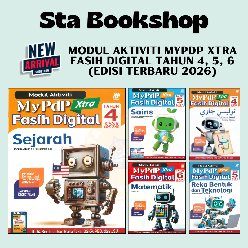 [STA] 2026 MODUL AKTIVITI MYPDP XTRA FASIH DIGITAL KSSR SEMAKAN TAHUN 4 ...