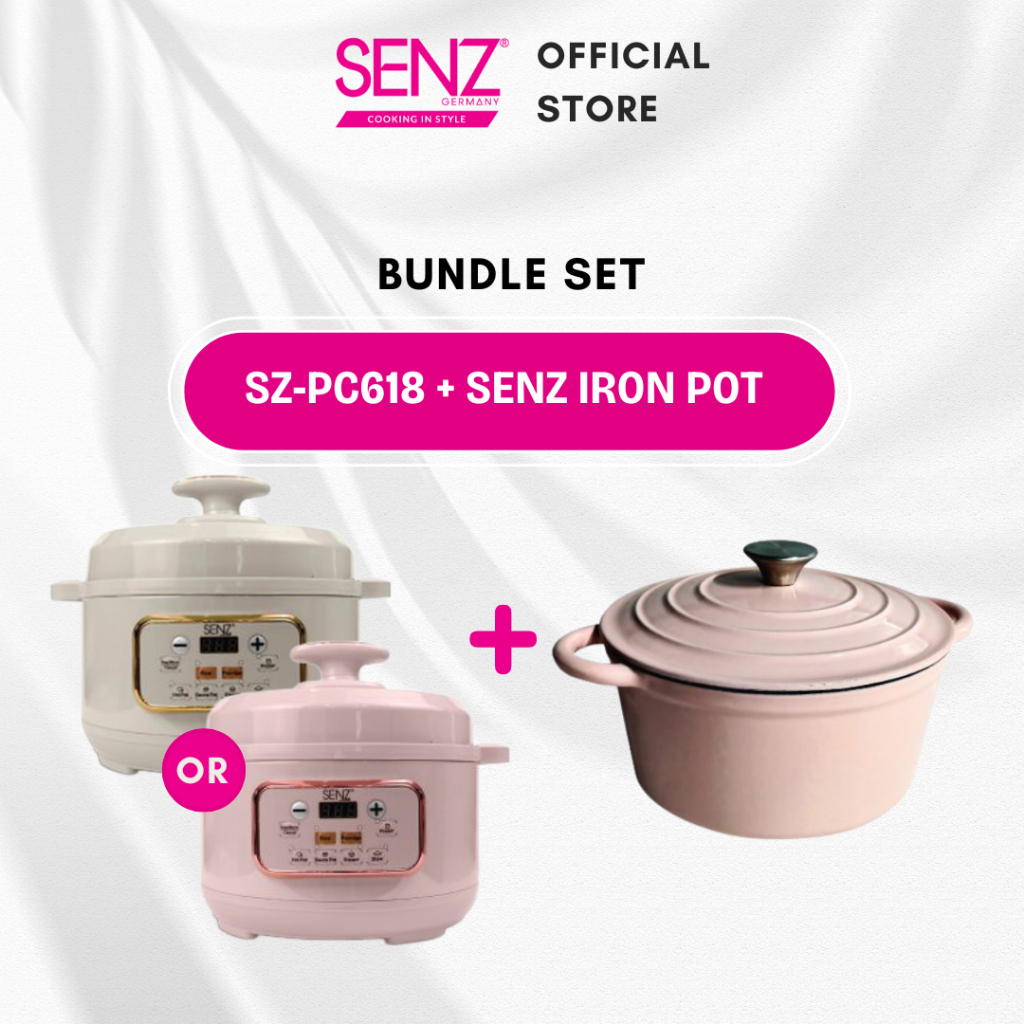 SENZ 6 In 1 Multicooker With Pressure Cooker Function (3L) SZ-PC618 ...