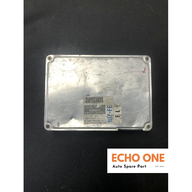 TOYOTA CELSIOR Engine Control Unit ECU 1UZ-FE 89661-50092 Used Original ...