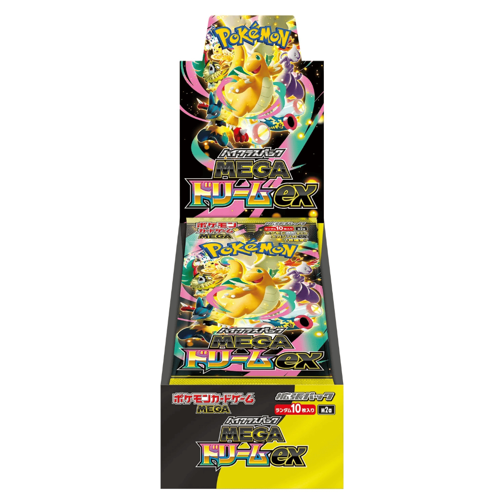 [Ready Stock] Pokemon SHRINK Japanese Mega Dream M2a Booster Box ...