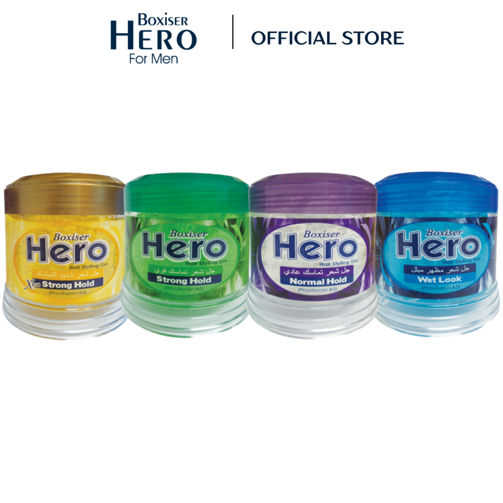 Boxiser Hero For Men Hair Styling Gel Jar (125g) | Shopee Malaysia