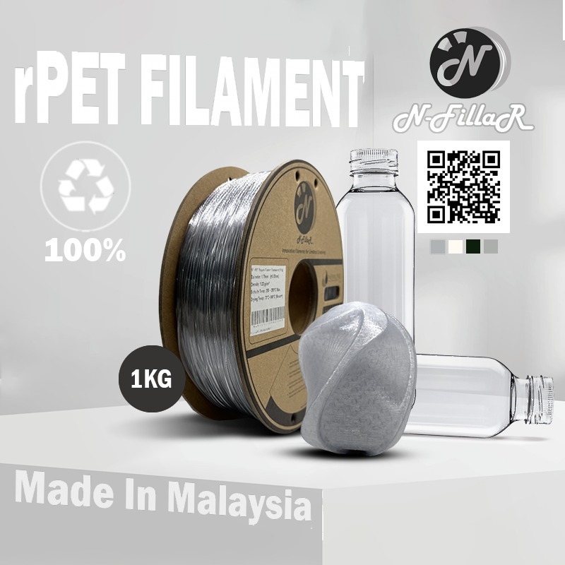 (1st and Only in Malaysia) N-Fillar High Quality 3D Recycle PET(Rpet ...