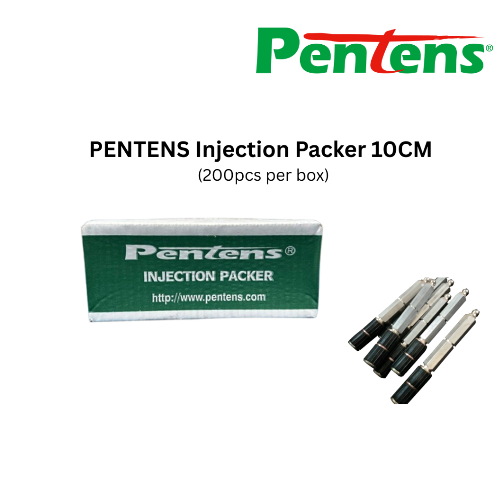 PENTENS Injection Packer 10CM - For Roof/Leakage/Waterproofing (200pcs ...