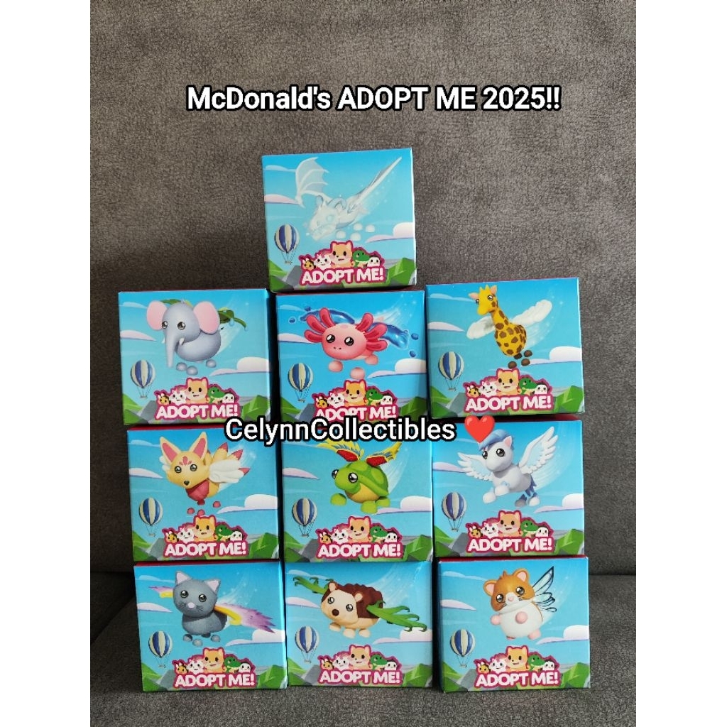 Mcdonald's Mcdonalds Mcd Mekdi Happy Meal Toy Adopt Me Pet 2025 ...