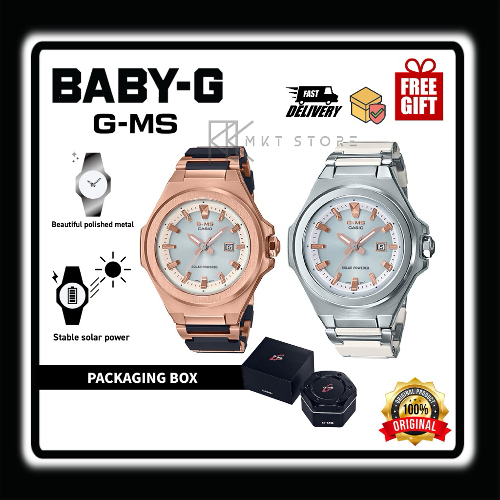 Original Casio Baby-G M-SG Solar Women series MSG-S500 / MSG-S500CG-1A ...