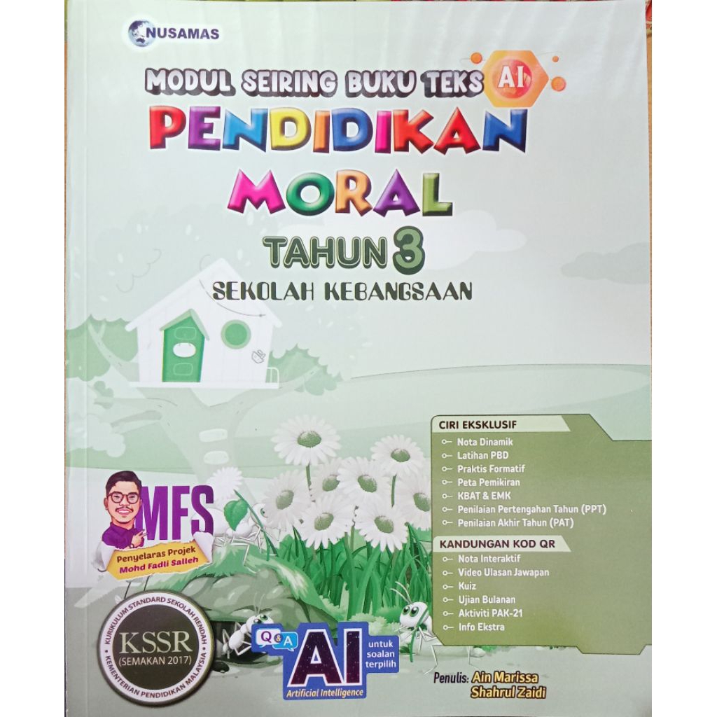 MODUL SEIRING BUKU TEKS AI PENDIDIKAN MORAL TAHUN 3 KSSR | Shopee Malaysia
