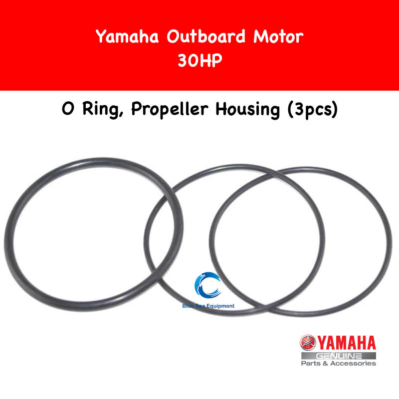 (3pcs) Original Propeller Housing O Ring 30HP Yamaha Outboard Motor ...