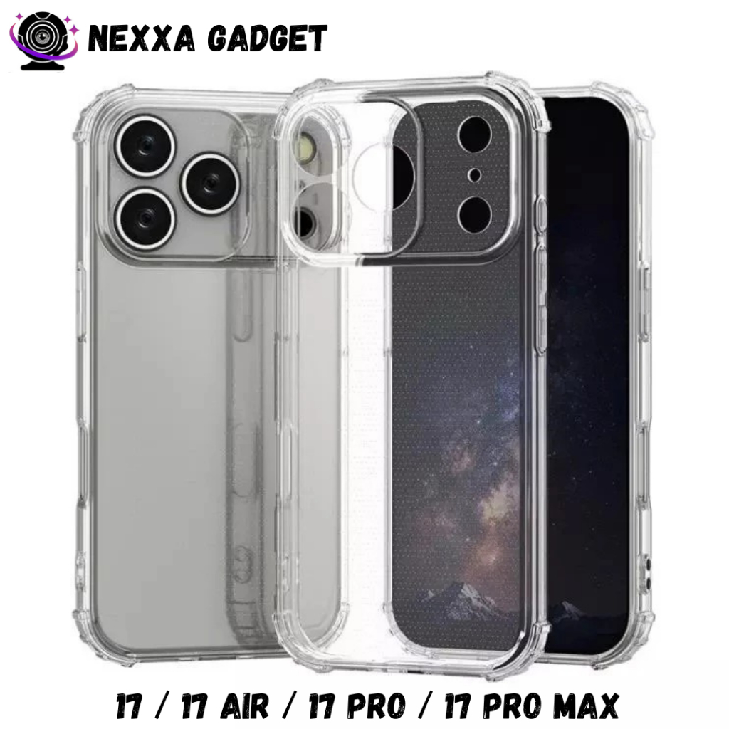 Bumper Shockproof Transparent Soft TPU Silicon Casing For iPhone 17 PRO ...