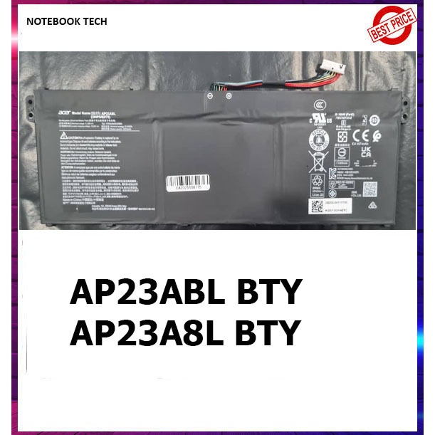 LAPTOP ACER BATTERY AP23ABL, AP23A8L LAPTOP BATTERY | Shopee Malaysia