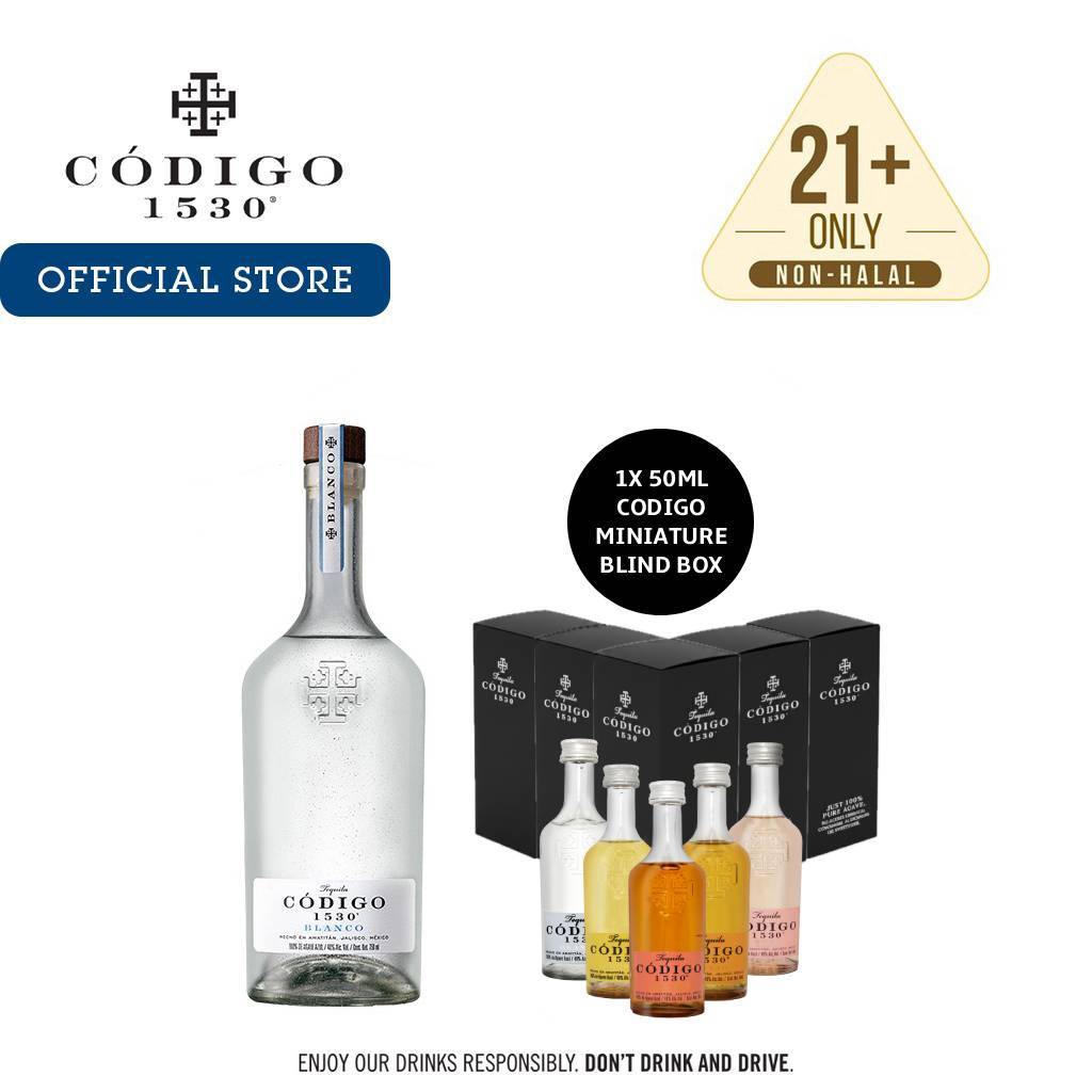 Codigo 1530 Blanco Mexico Tequila (750ml) | Shopee Malaysia