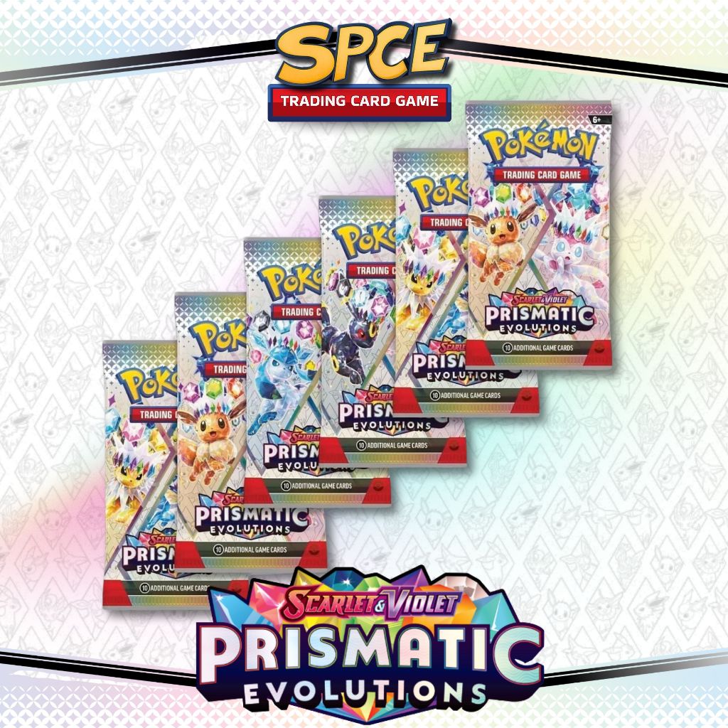 Pokémon TCG: Scarlet & Violet – Prismatic Evolutions Booster Pack ...