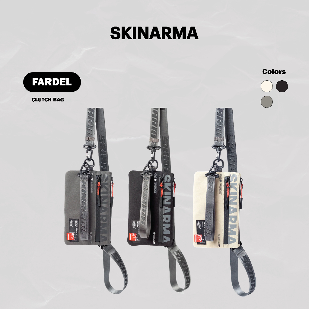 SKINARMA Clutch Fardel Pouch with Crossbody Strap and Hand Strap ...