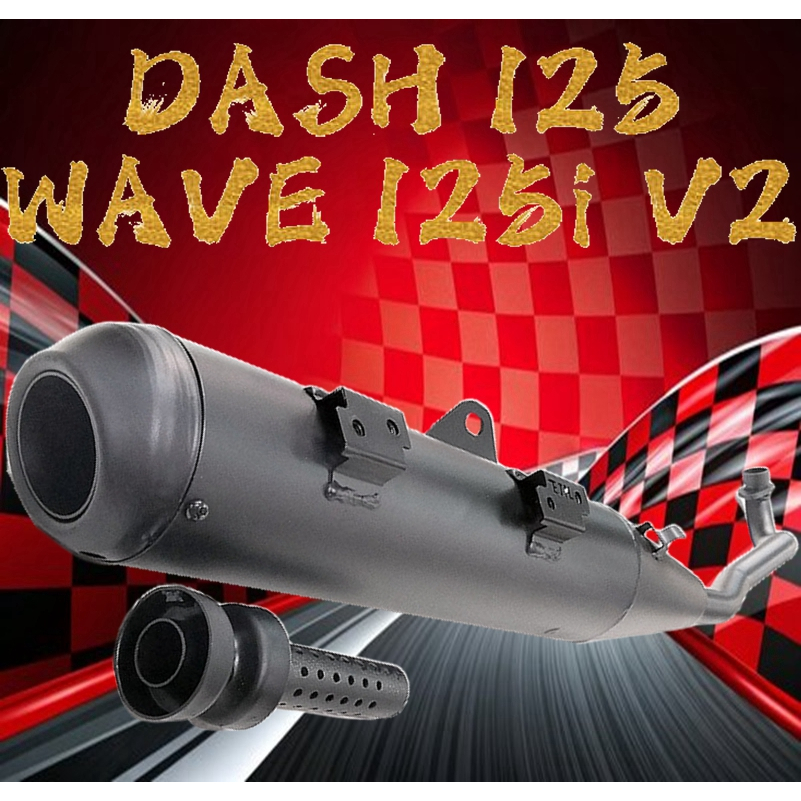 HONDA WAVE 125i V2 DASH 125 STD OPEN RACING EPOWER BERANG EXHAUST ...