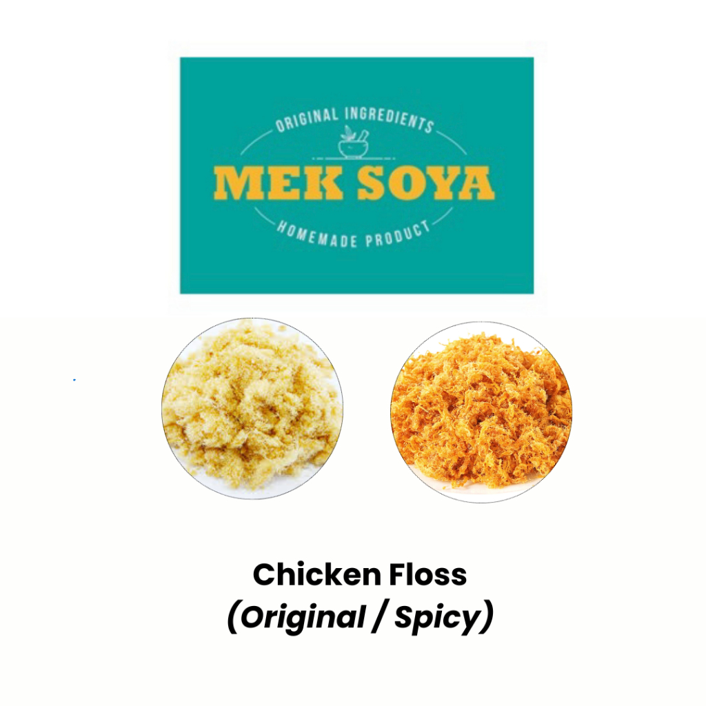 HALAL Repacked Chicken Floss (Original / Spicy) / Serunding Ayam / 鸡丝 ...