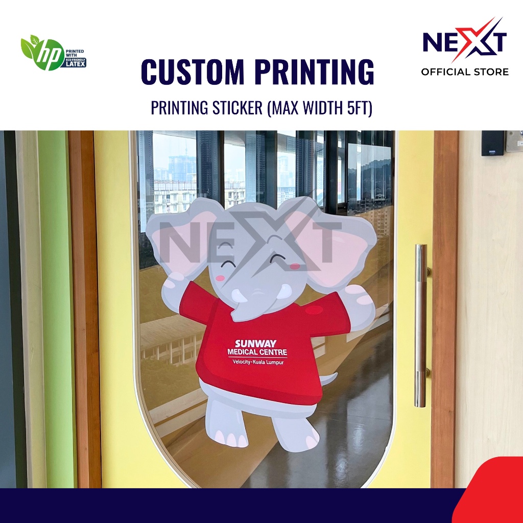 Custom Printing Sticker Service | HP Large Format Printing | Any Sizes ...