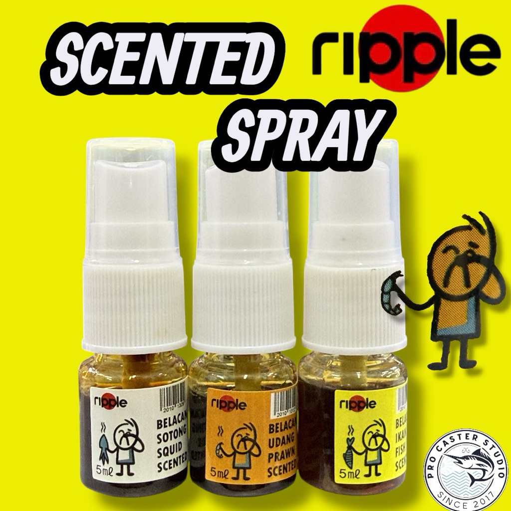 RIPPLE PRO SHAD LQ004 SCENTED SPRAY FISH PRAWN SQUID BAU IKAN UDANG ...