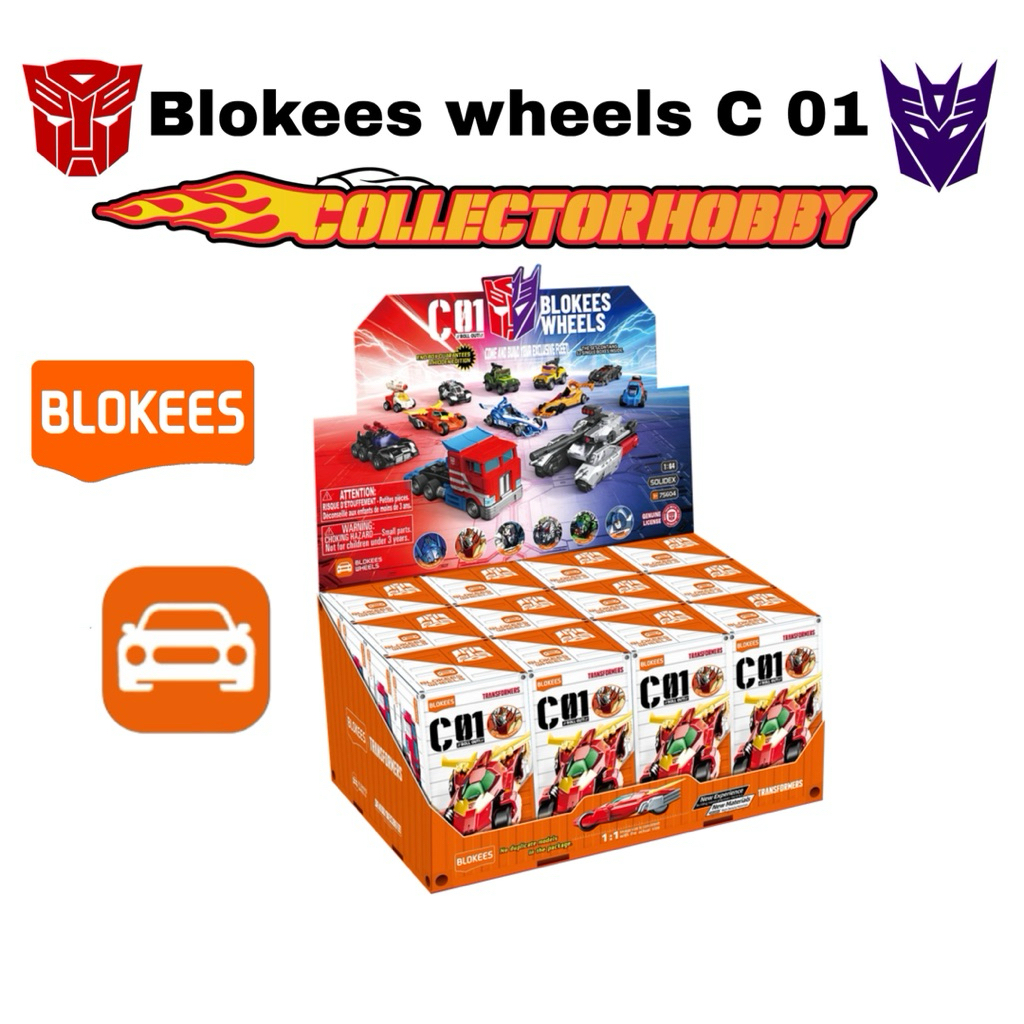 Blokees Wheels Transformers C 01 English version | Shopee Malaysia