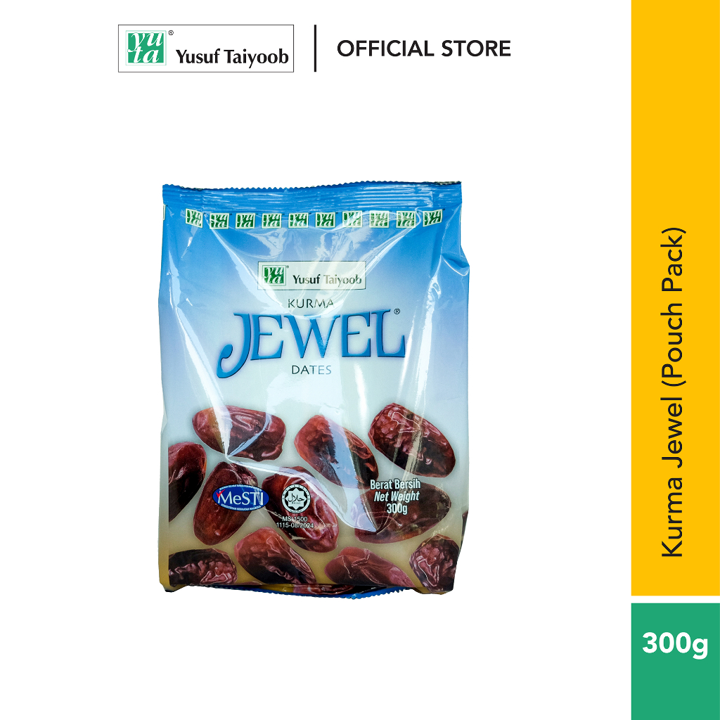 YUSUF TAIYOOB KURMA JEWEL PEK 300GM - Jewel Dates Pouch Pack 300gm ...