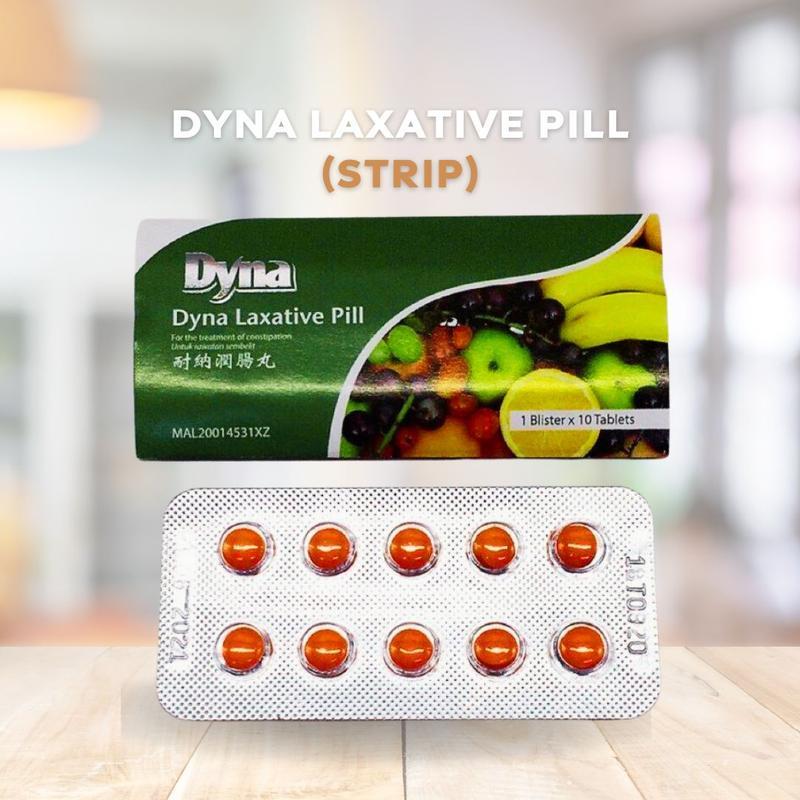 DYNA LAXATIVE PILL 10'S/STRIP [FOR TREATMENT OF CONSTIPATION] | Shopee ...