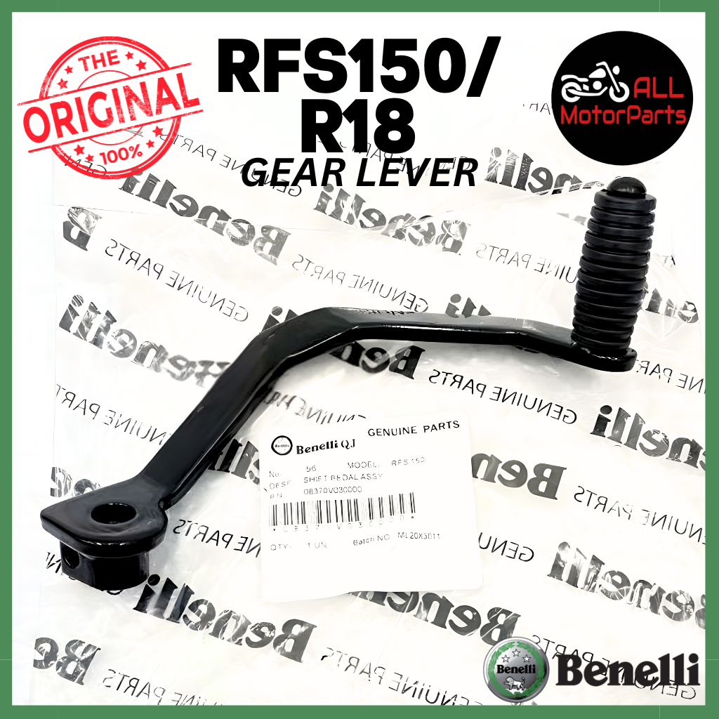 [100% ORI] RFS150 RFS 150 R18 GEAR LEVER GEAR PEDAL BATANG GEAR SHIFT ...