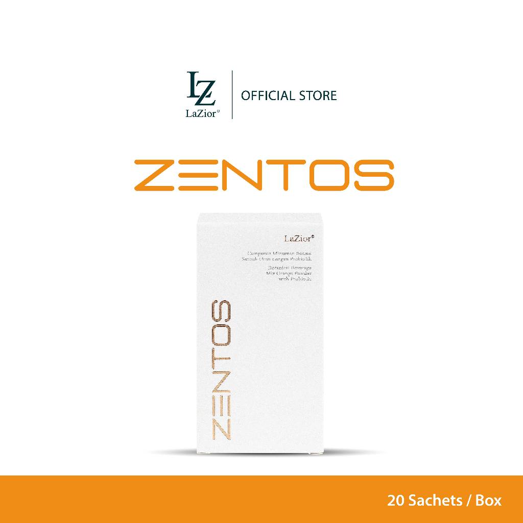 LaZior ZENTOS Probiotics + Vitamin C 7 Strains for Gut & Immune Health ...