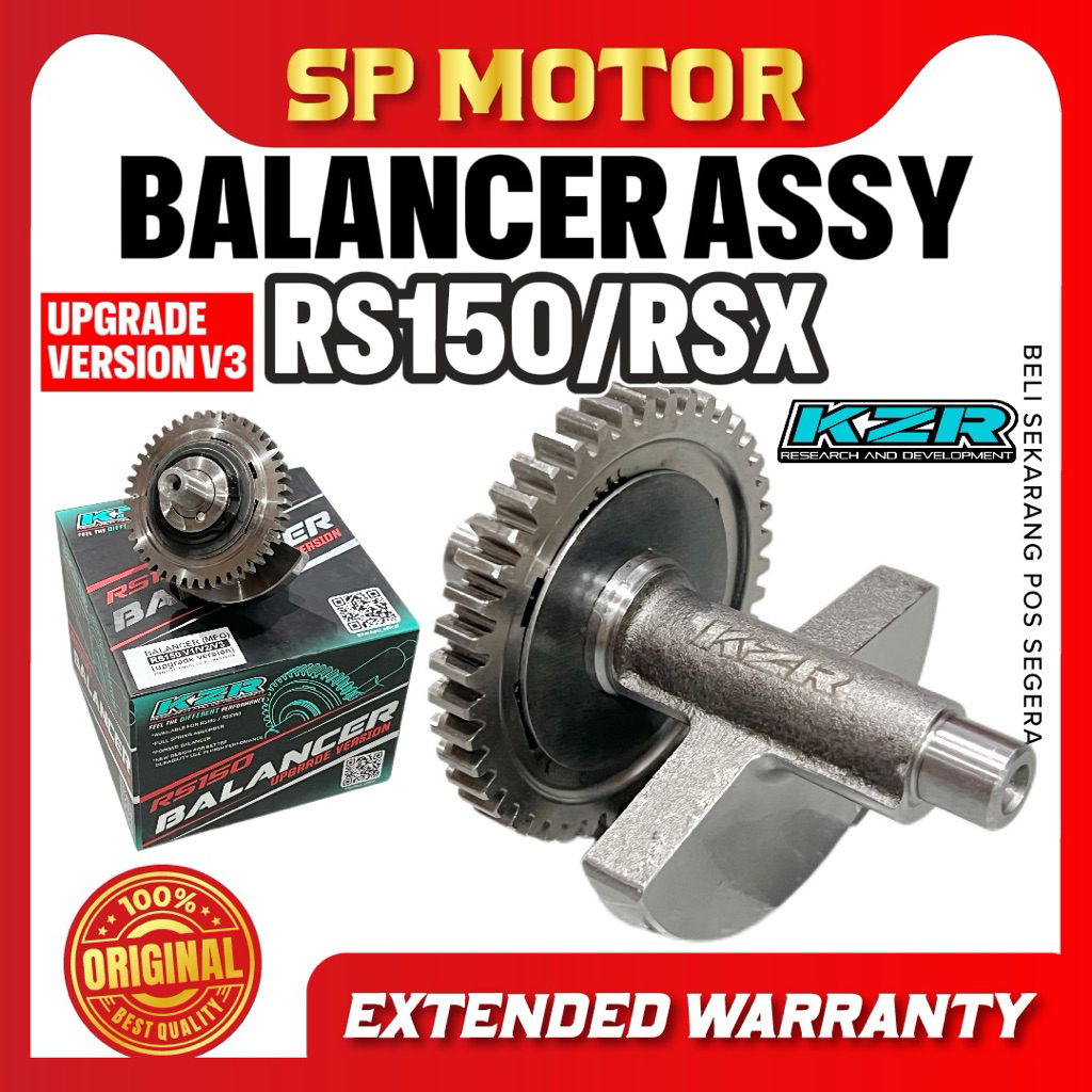 RS150 V1 V2 RSX CRANKSHAFT BALANCER ASSY 4 SPRING TYPE UPGRADE VERSION ...