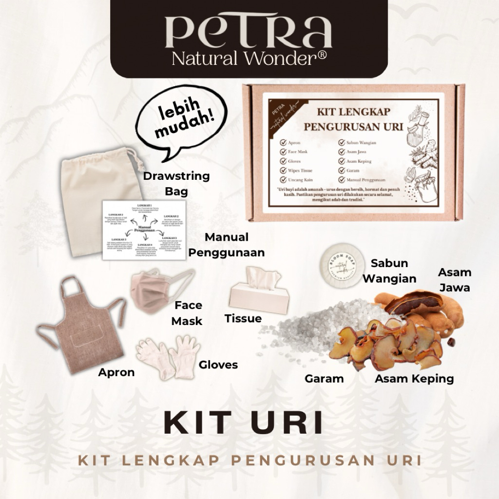 Kit Uri Lengkap Set Pengurusan Uri (10in1) Kit Lengkap Set Uri | Shopee ...