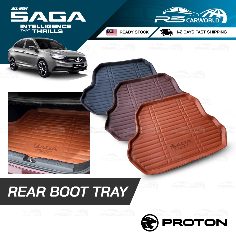 Proton SAGA 𝐀𝐥𝐥-𝐍𝐄𝐖 𝟐𝟎𝟐𝟔 Boot Tray Bonet Car Mat Carpet Accessories ...