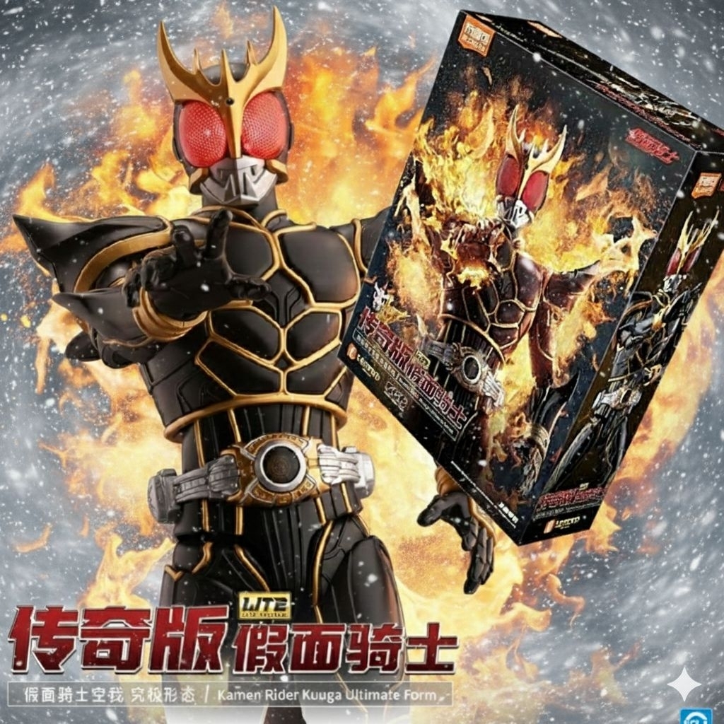 [18cm] BLOKES Legend Version MASKED KAMEN RIDER KUUGA ULTIMATE 究极空我 ...