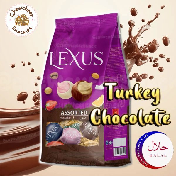 ROSHEN Lexus [1 Pcs] Turkey Chocolate HALAL Assorted Cream Filling ...