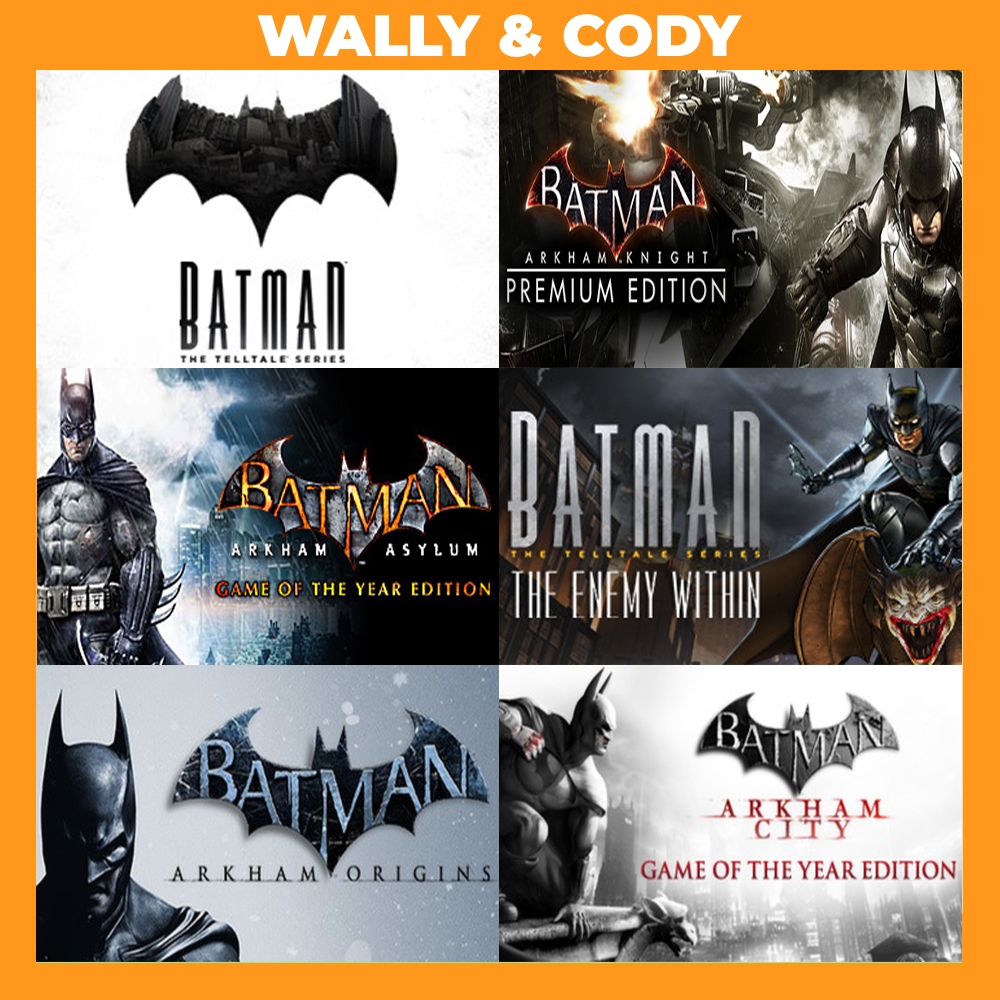 [𝐏𝐂 & 𝐋𝐀𝐏𝐓𝐎𝐏] BATMAN ARKHAM GAME COLLECTION MAN ( DLC + UPDATES ...