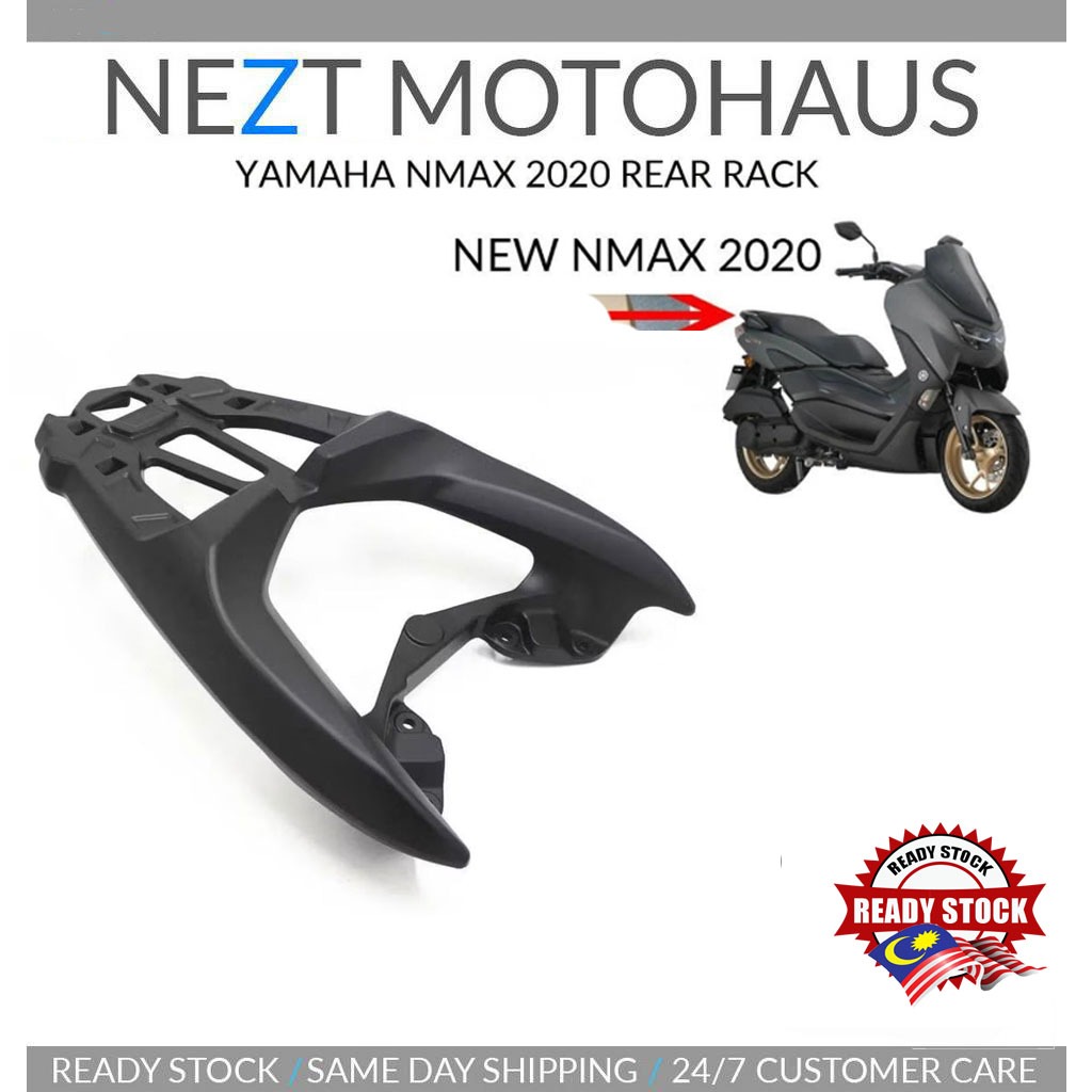 Yamaha NMAX V2 New Model Rear Rack Rak Kotak ADD ON DEAL BOX | Shopee ...