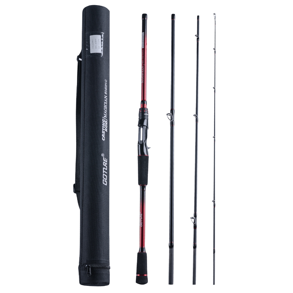 Goture Joran Memancing Perjalanan 24/30T Gentian Karbon 6ft-8ft Casting ...
