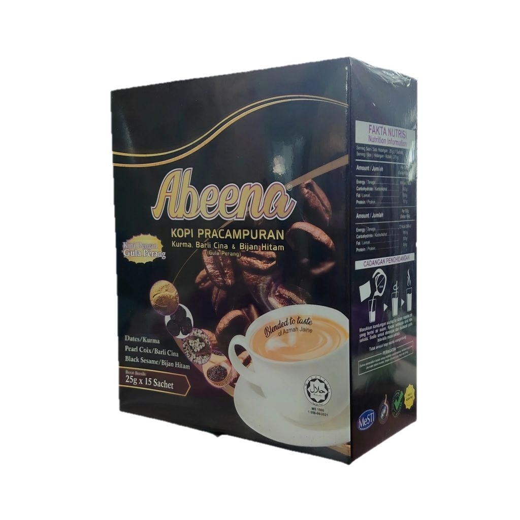 Kopi Abeena Dengan Gula Perang - Adunan Kopi Arabica Bersama Bijan ...