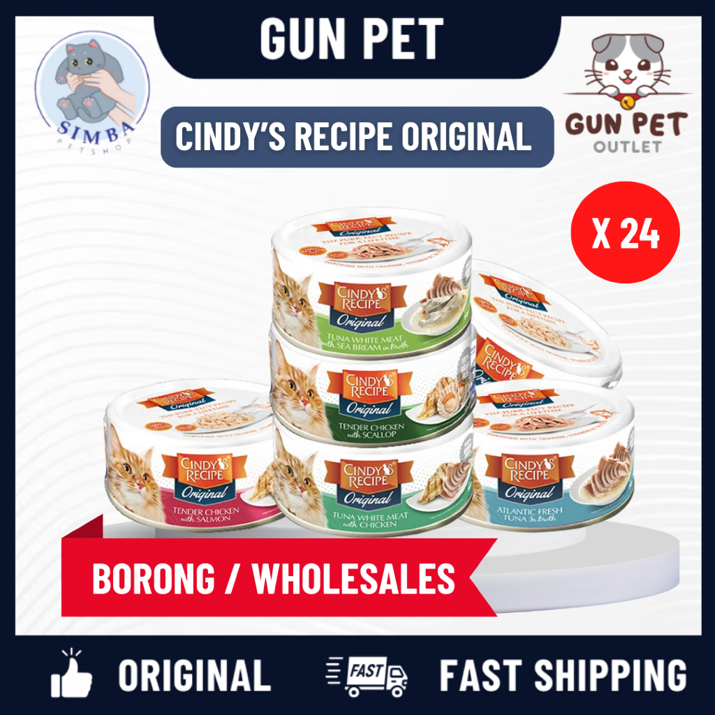 GUN PET Wholesale 1 kotak Cindy's Recipe Cindy Recipe Sniffly Original ...