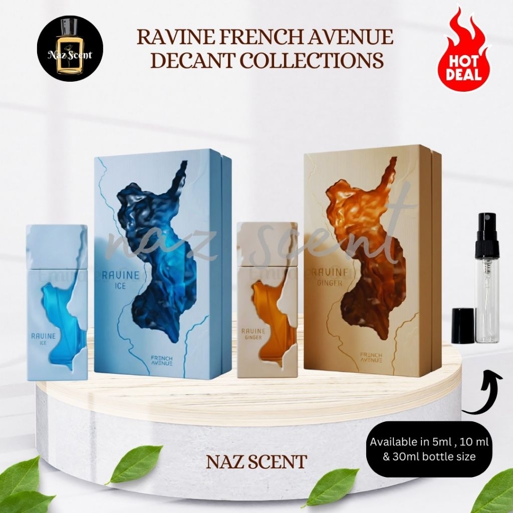 Ravine French Avenue Decant Collections ( Ice / Ginger ) | Shopee Malaysia