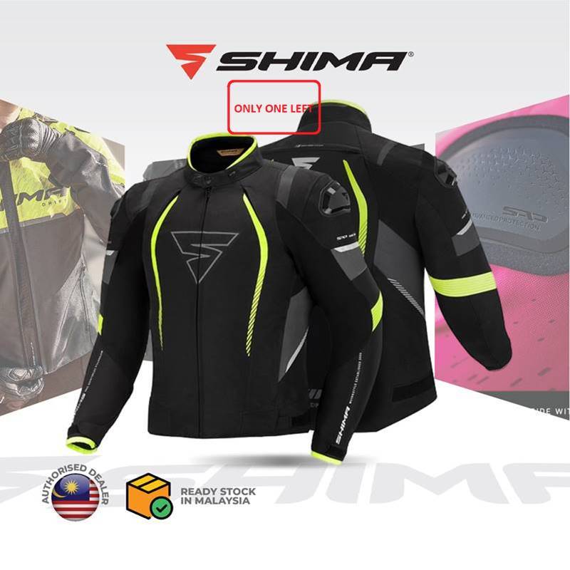 SHIMA SOLID PRO Motorcycle Jacket - Fluo | Shopee Malaysia