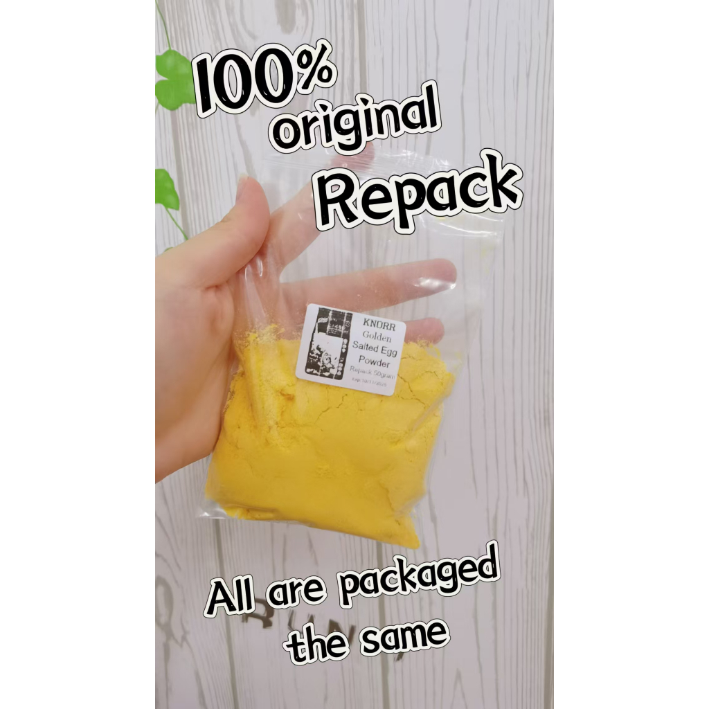 (Repack 50gram)golden salted egg powder | Shopee Malaysia