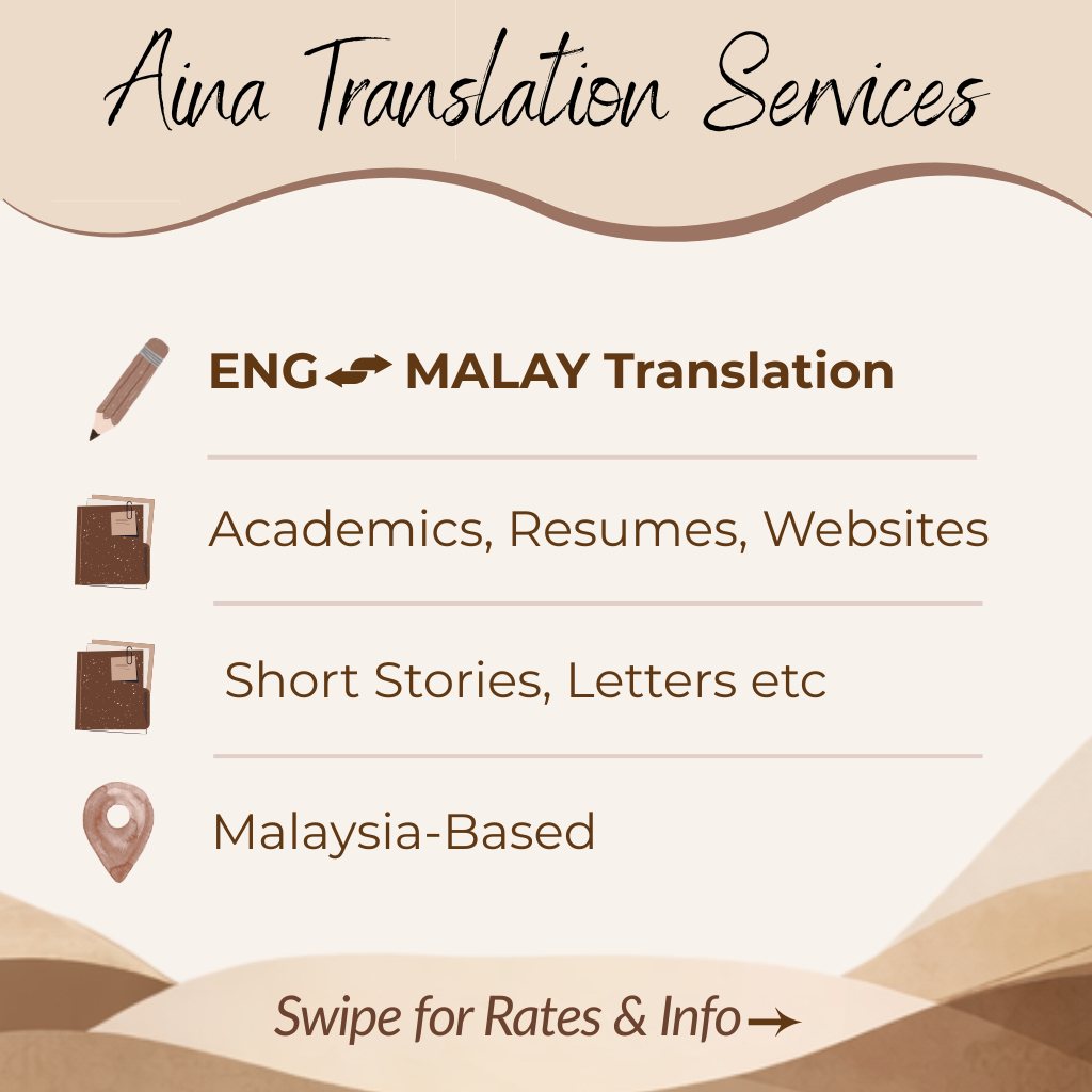 Servis Terjemahan (BM-BI-BM) | Translation Services (BM-ENG-BM ...