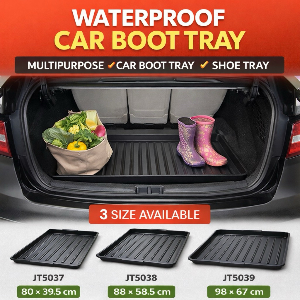 JT 5037/5038/5039 Car Boot Tray/ Luggage Cargo Trunk Tray/ Waterproof ...