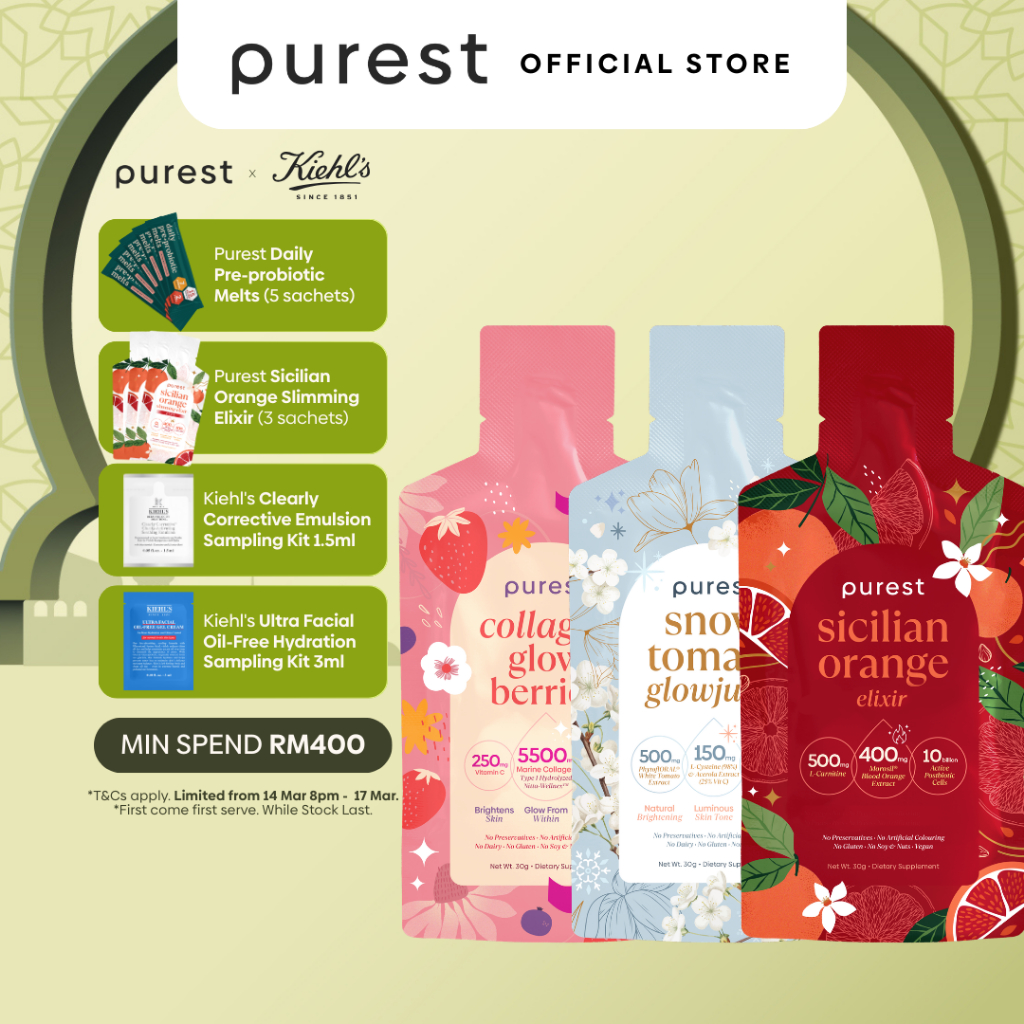 [Trial Set] Purest Co Collagen - Firm Up x White Tomato - Whitening x ...