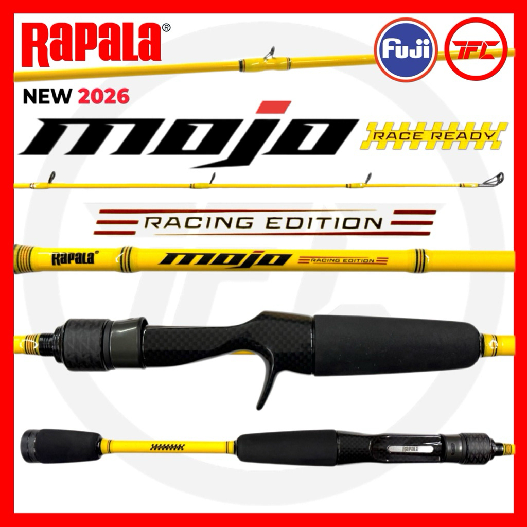 2026 New RAPALA MOJO Racing Edition Baitcast Rod BC Baitcasting Casting ...