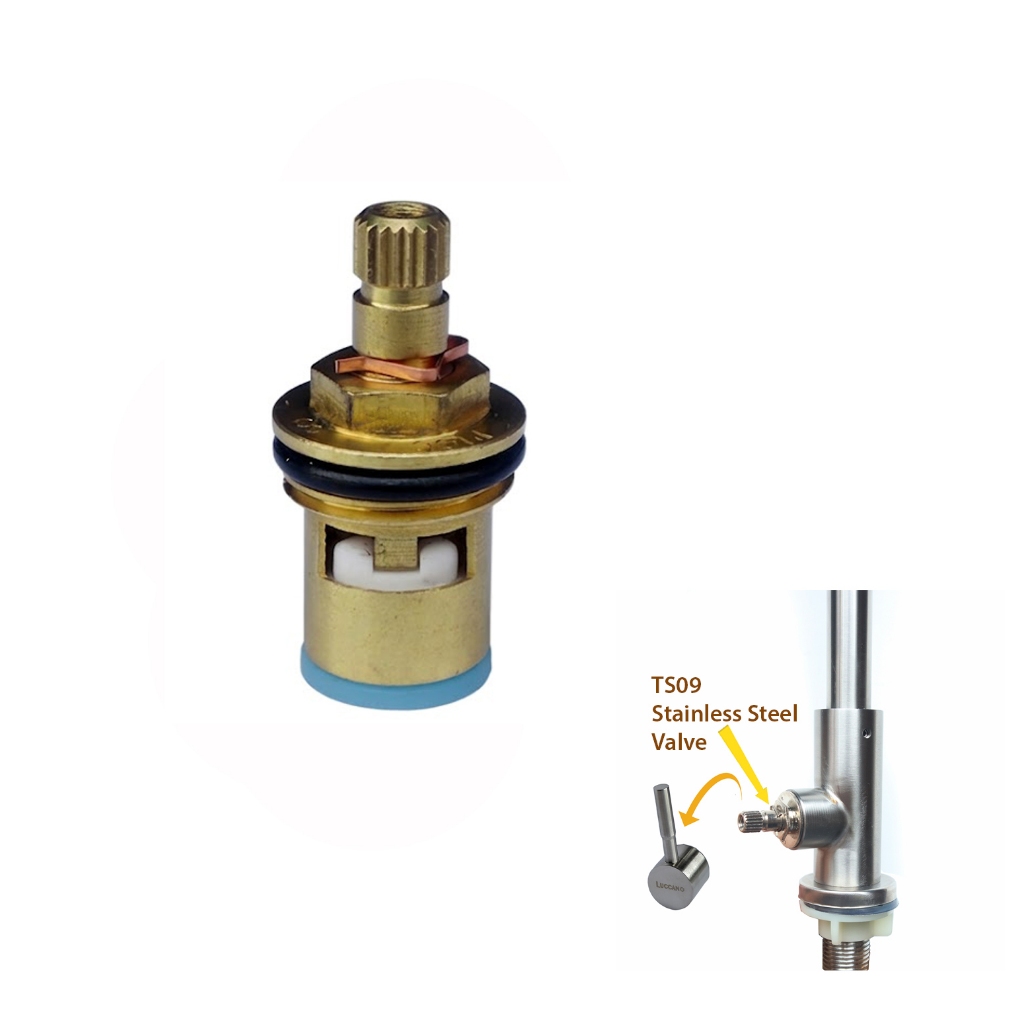 Faucet Valve Tap Internal Brass Valve or Kitchen Sink Faucet Tap Valve ...