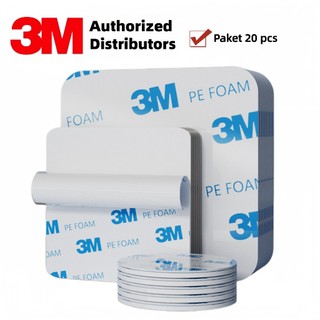 3M Original 1600T foam Double Sided Tape Round Square Heavy Duty Strong ...