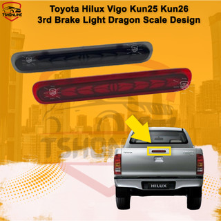 Toyota Hilux Vigo Third Brake Light Dragon Scale Design Tailgate Light ...