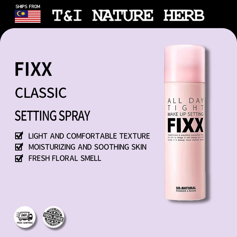 FIXX-All Day Light Makeup Adjustment Spray, Extra Long Hold Makeup ...