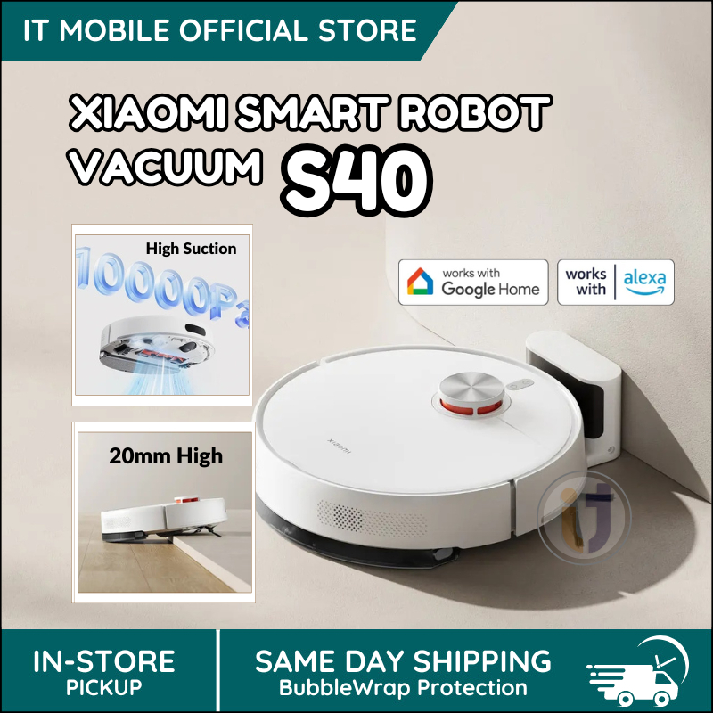 Xiaomi Robot Vacuum S20+ / S40C / S40 Global Version 1 Year Official ...