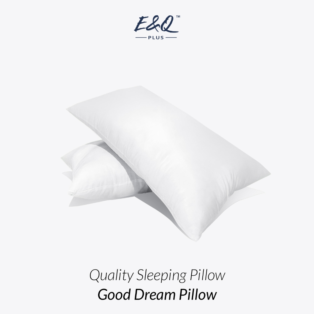E&Q Pillow 100% Siliconized Polyester Fiber / Gebu Bantal / Good Dream ...