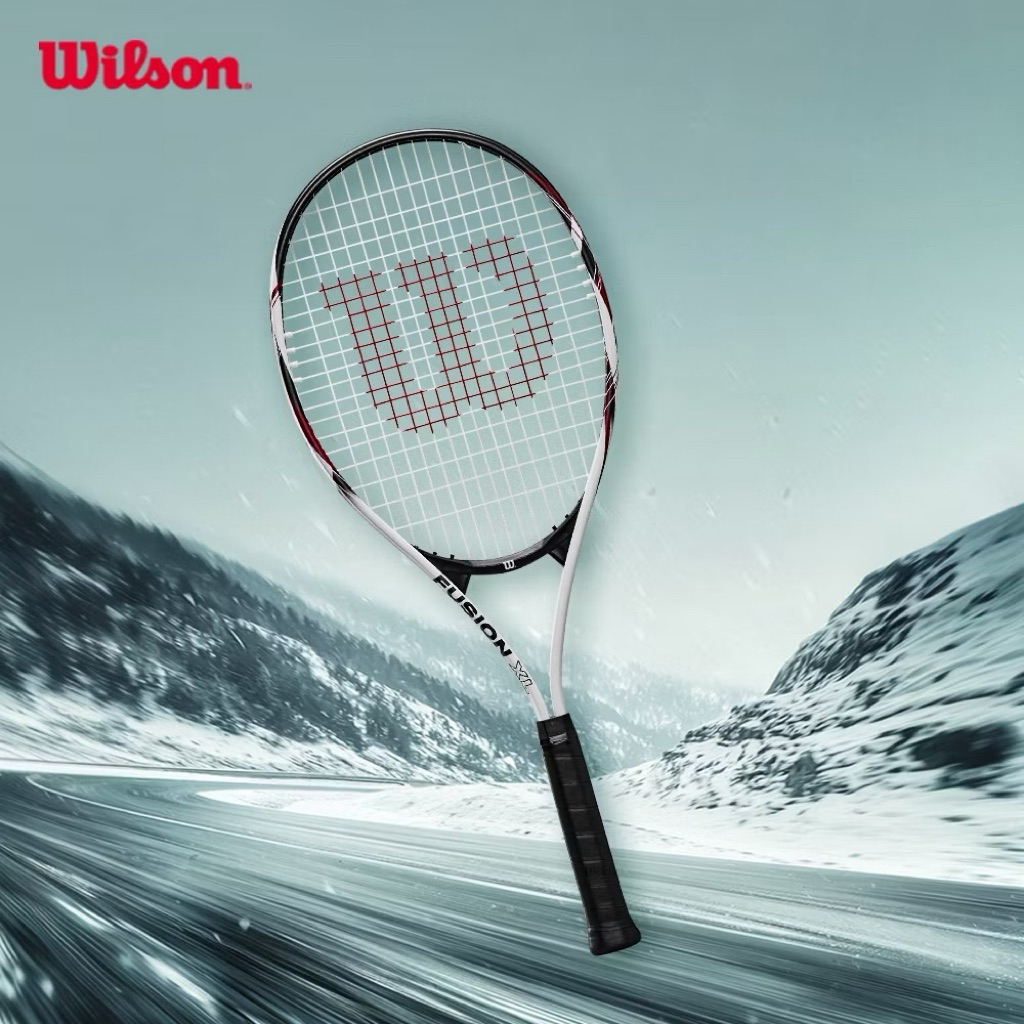 100% ORIGINAL WILSON FUSION XL TENNIS RACKET (RECREATIONAL) | Shopee ...